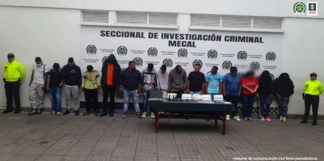 Judicializados 15 Presuntos Miembros De La Banda Los Zarcos Vinculados