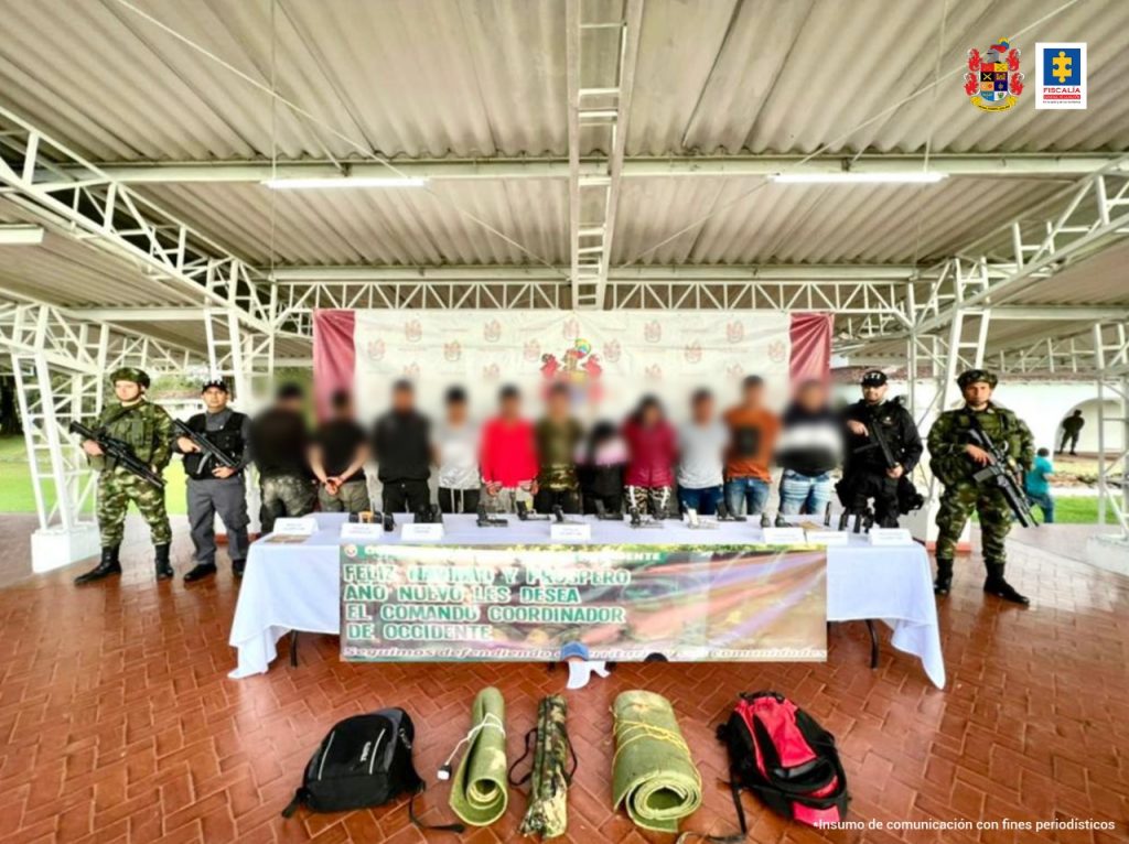 Judicializados Ocho Presuntos Integrantes Del Gaor ‘carlos Patiño